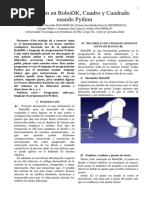 Introducción a Robo DK y su uso | PDF | Rotación | Robótica