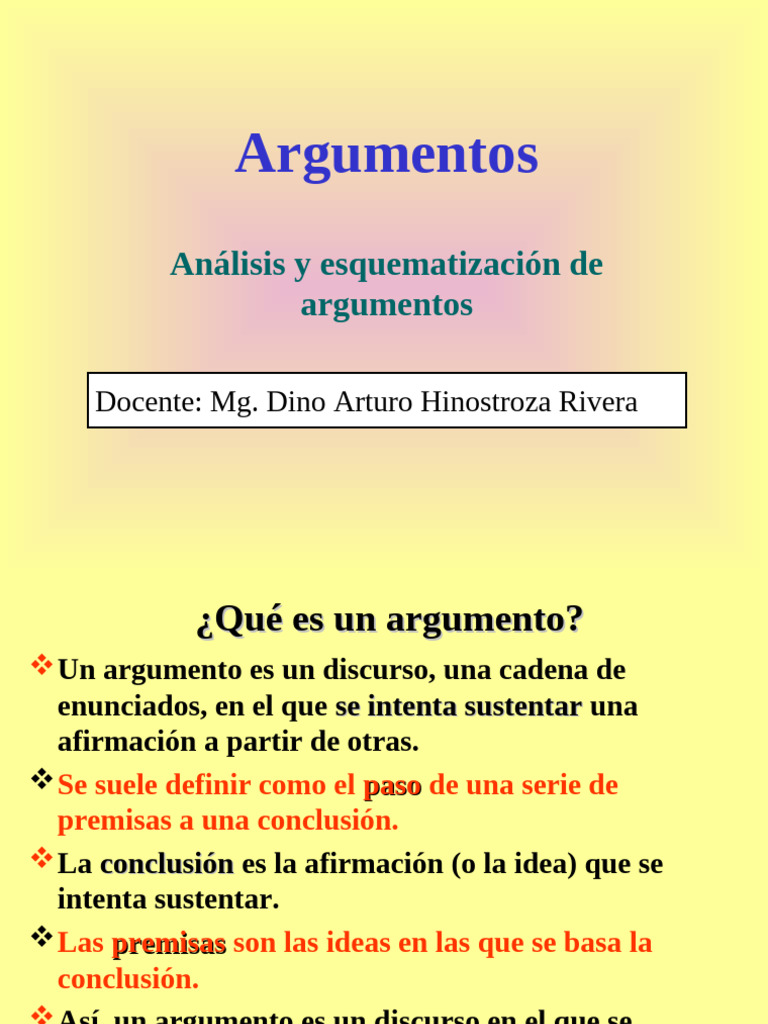 Argumentos | PDF | Plagio | Argumento