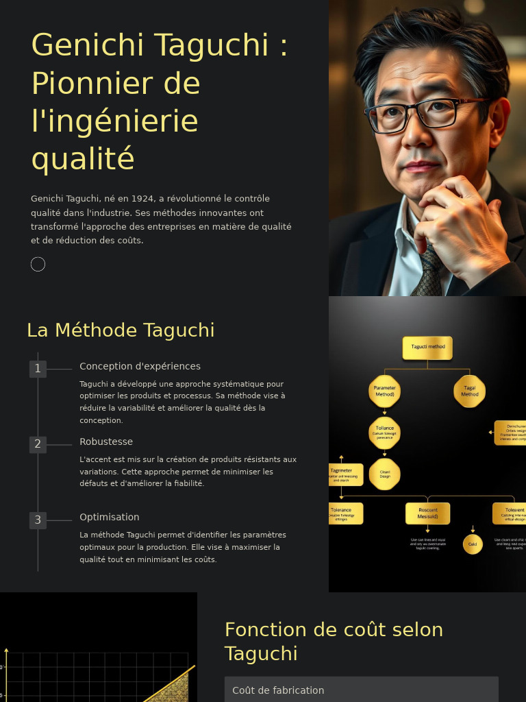 Genichi Taguchi Pionnier de Lingenierie Qualite | PDF | Plan d'expériences