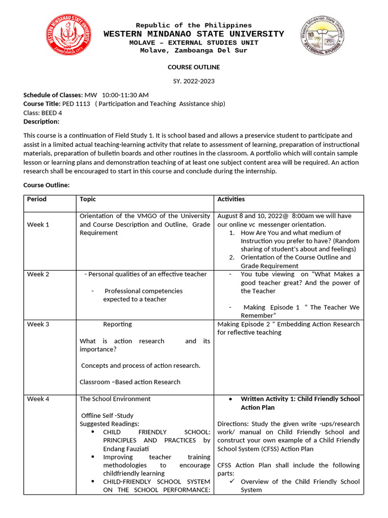 PED-113 | PDF | Learning | Teachers