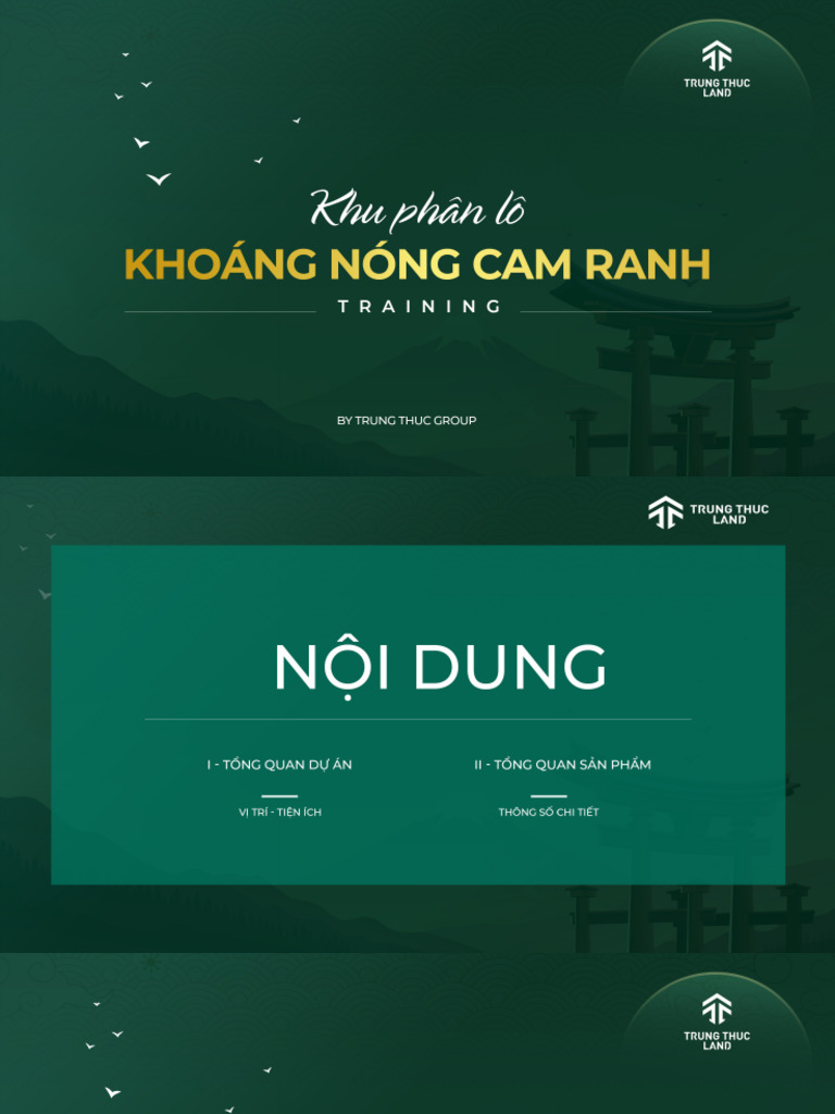 Khu Phân Lô Khoáng Nóng Cam Ranh | PDF