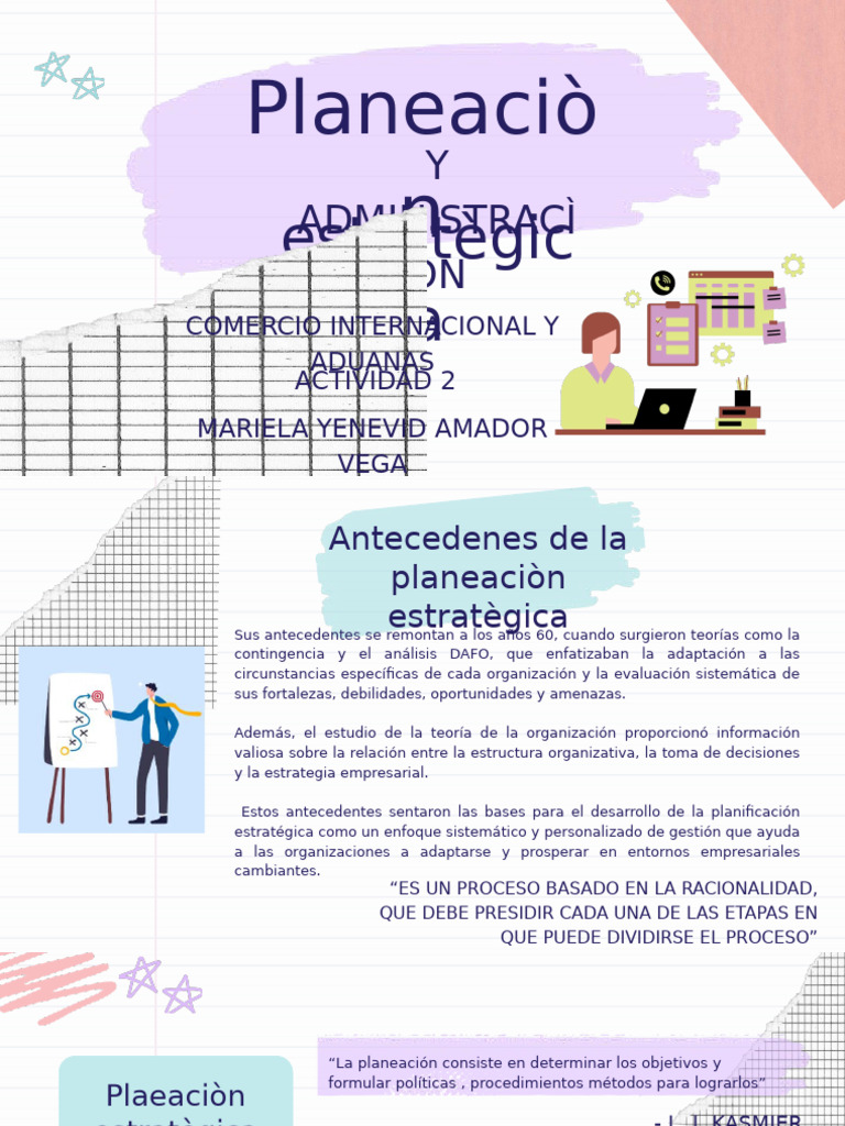 Act Apren2 MYAV | PDF | Planificación | Planificación estratégica