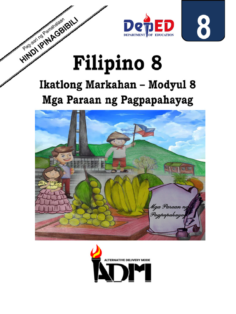 Filipino 8 - Module 8 | PDF