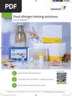 Neogen Food Allergen Handbook Testing Guide For Food Allergens | PDF ...
