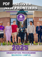 NWU Acceptance Letter for 2025 | PDF