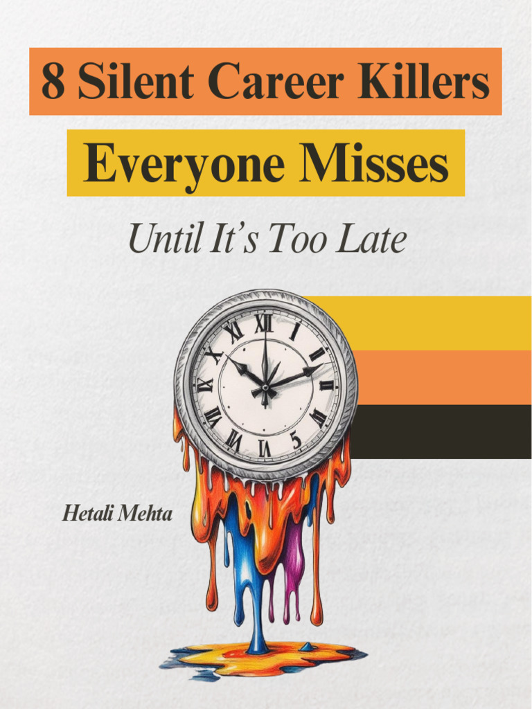 8 Silent Career Killers | PDF