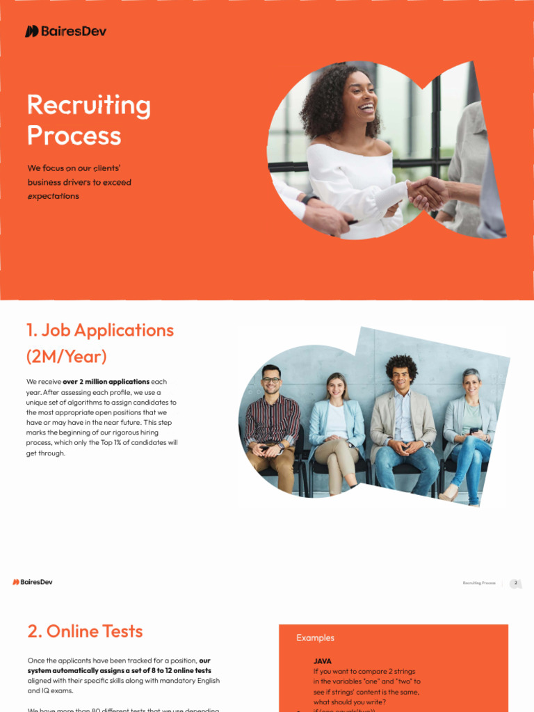 Recruiting Deck Bairesdev | PDF | Computer Science | Software Development