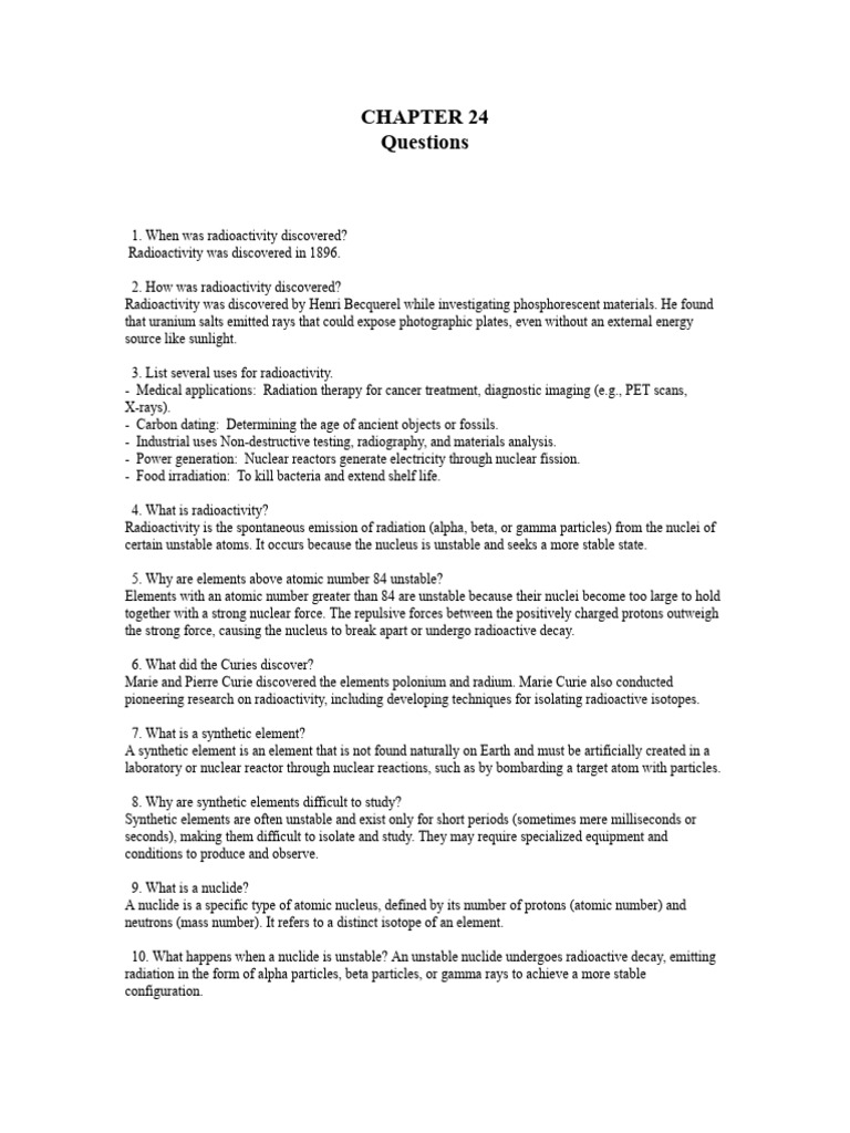 Radioactivity Quest | PDF | Radioactive Decay | Nuclear Physics