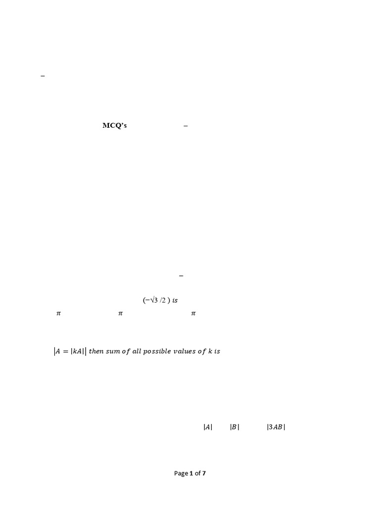 QP (SET 1) PB1 XII MATHS | PDF | Function (Mathematics) | Equations