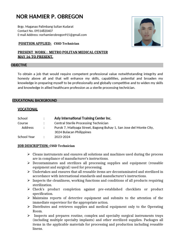 CV update 2024 | PDF