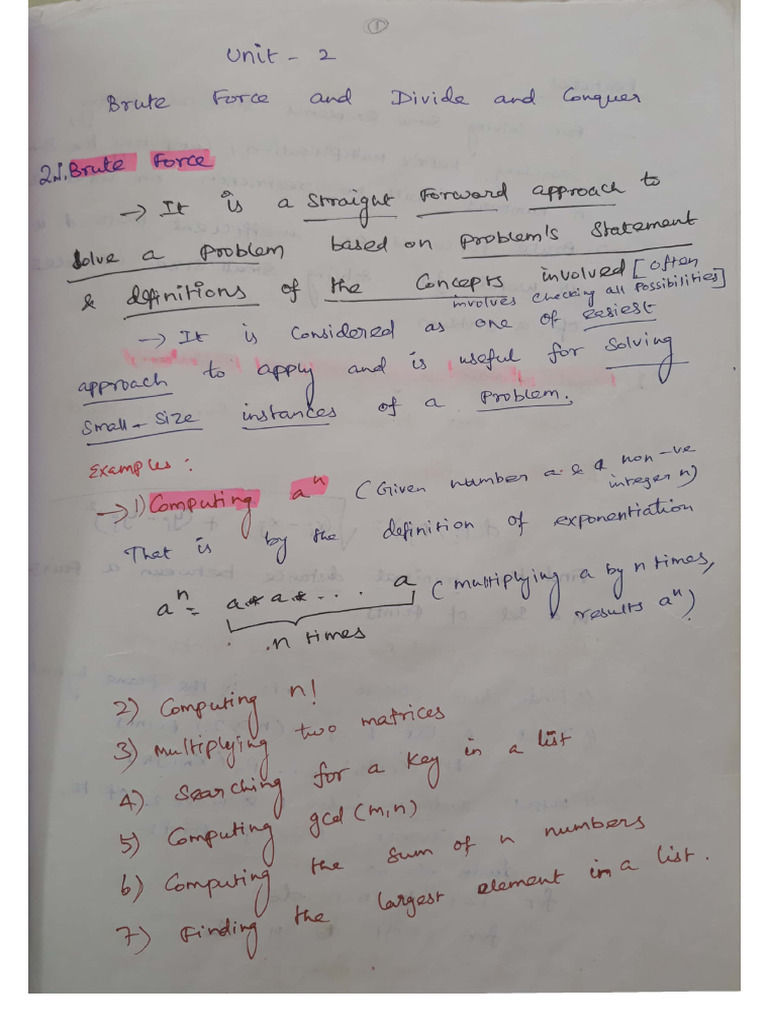Unit2 - Notes | PDF