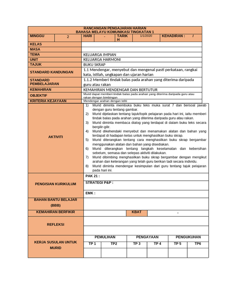 RPH BMK T1 KSSMPK - 4 | PDF