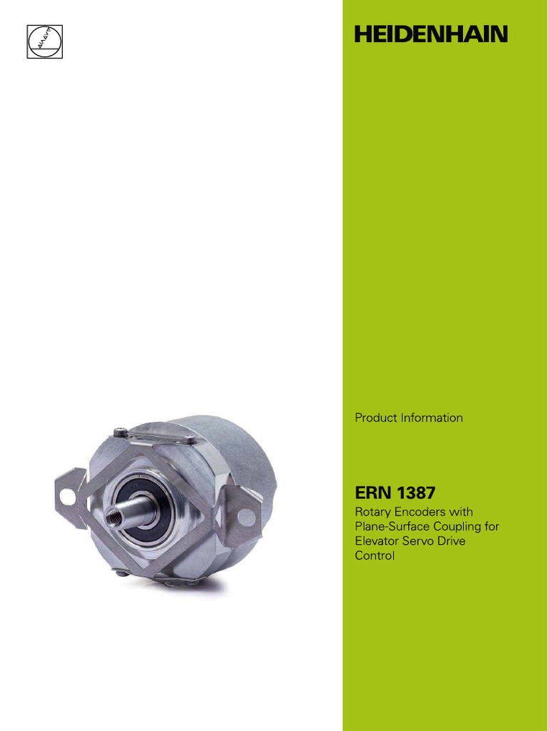 ERN 1387 Heidenhain Encoder | PDF | Electricity | Telecommunications Engineering