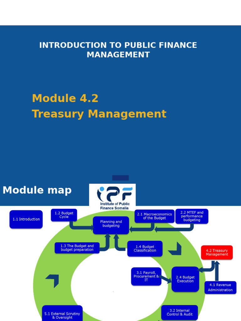 Module 4.2 - Treasury Management | PDF | Budget | Debt