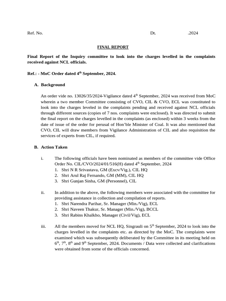 Final Report NCL Rev Final | PDF