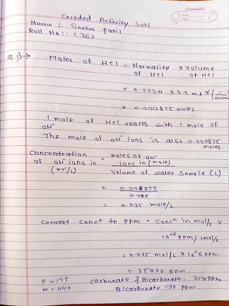 Graded Activity of SON On Unit 6 | PDF