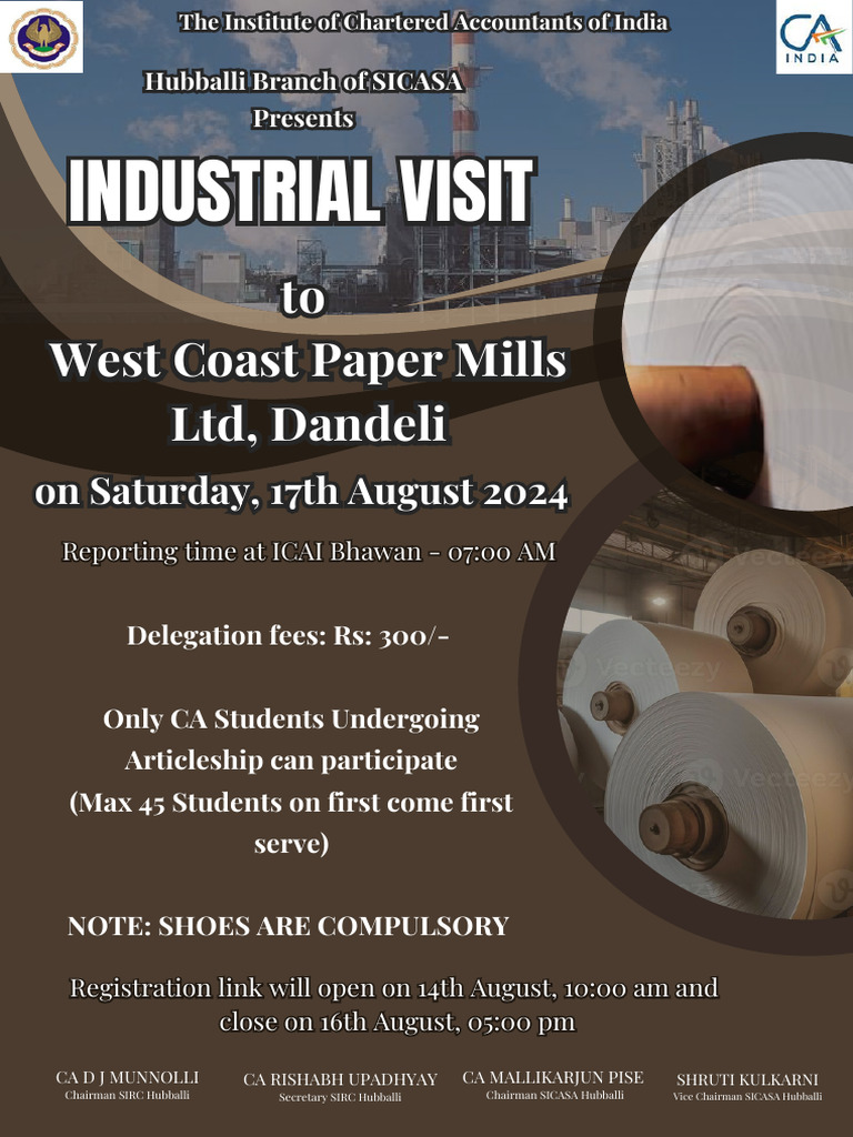 Industrial Visit 2024 - 20240813 - 165847 - 0000 | PDF