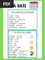 Les Jours, Les Mois Et Les Saisons | PDF