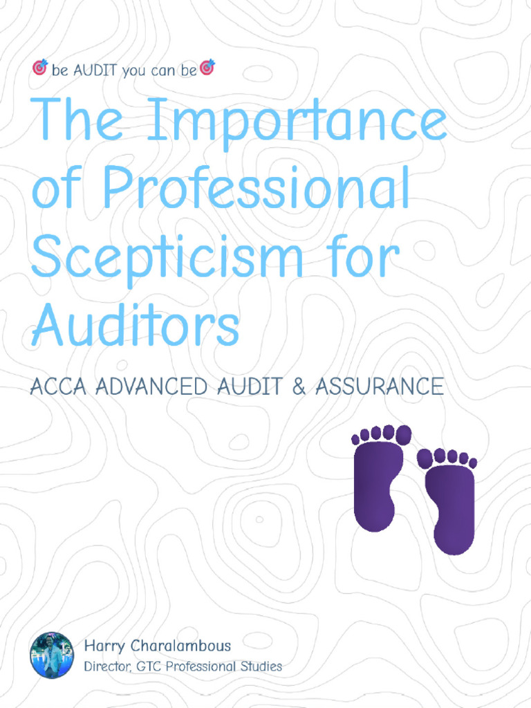 The Importance of Professional Scepticism for Auditors | PDF