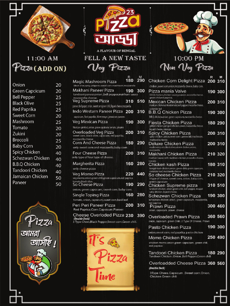 23 pizza adda@BELDA | PDF