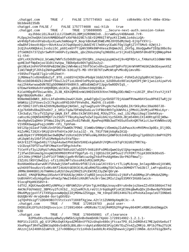 Chatgpt Cookies 2 | PDF