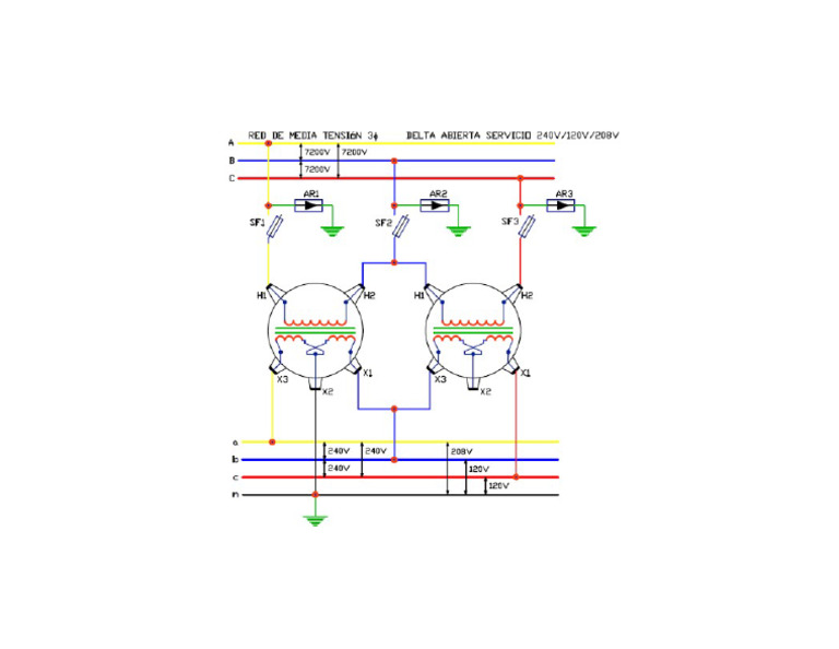 Conexion Delta Abierta | PDF