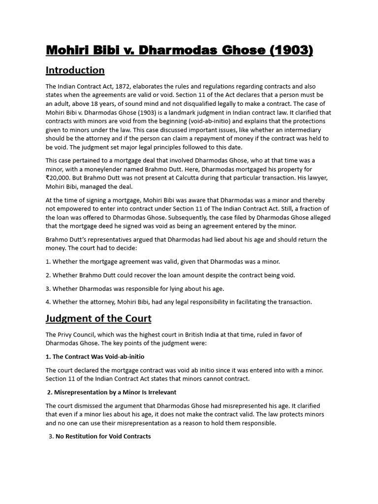 Vidhi Daga 701 B3 Tute assignment law.docx | PDF | Void (Law ... Vidhi Daga 701 B3 Tute assignment law.docx | PDF | Void (Law ...