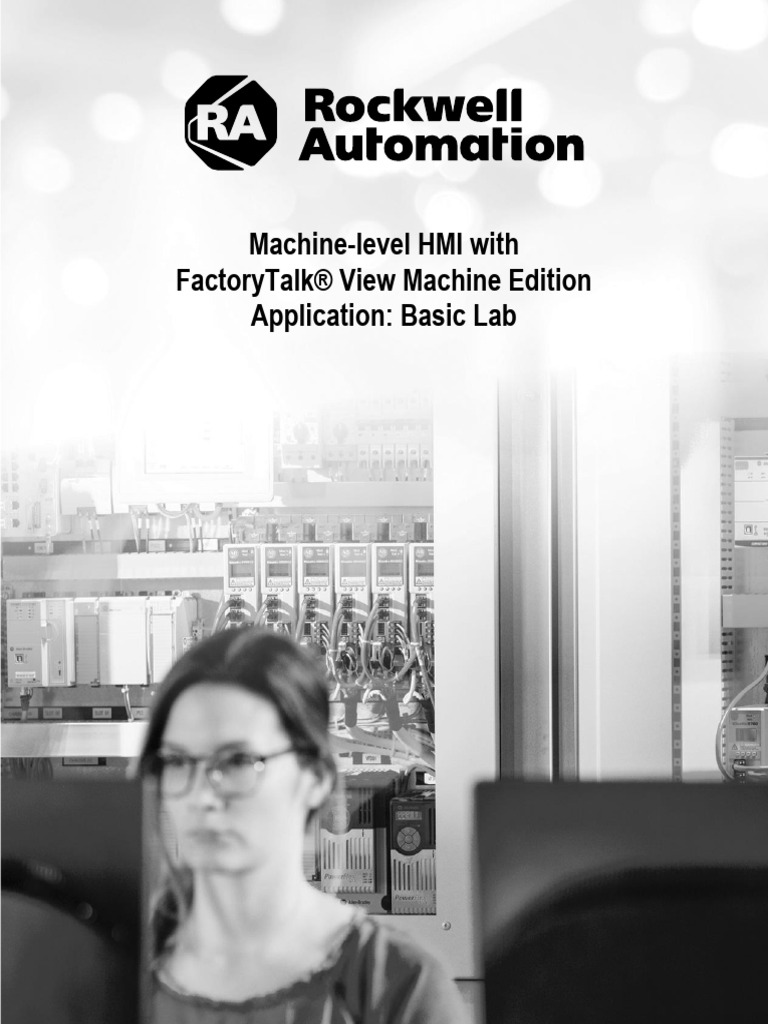 Machine-Level HMI With FactoryTalk View Machine Edition Basic Lab | PDF | Graphical User ...