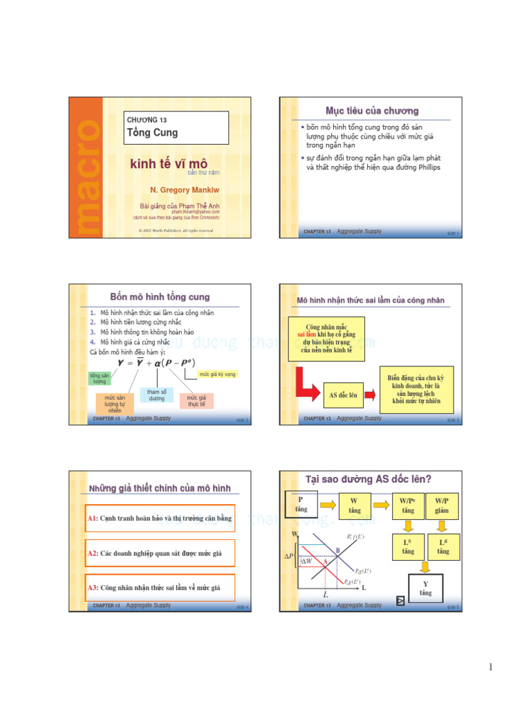 (KTVM) - Kinh-Te-Vi-Mo - Pham-The-Anh - Chapter13 - Edited - (Cuuduongthancong - Com) | PDF