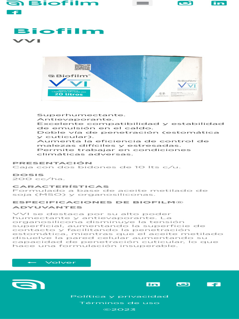 VVI – BioFilm | PDF