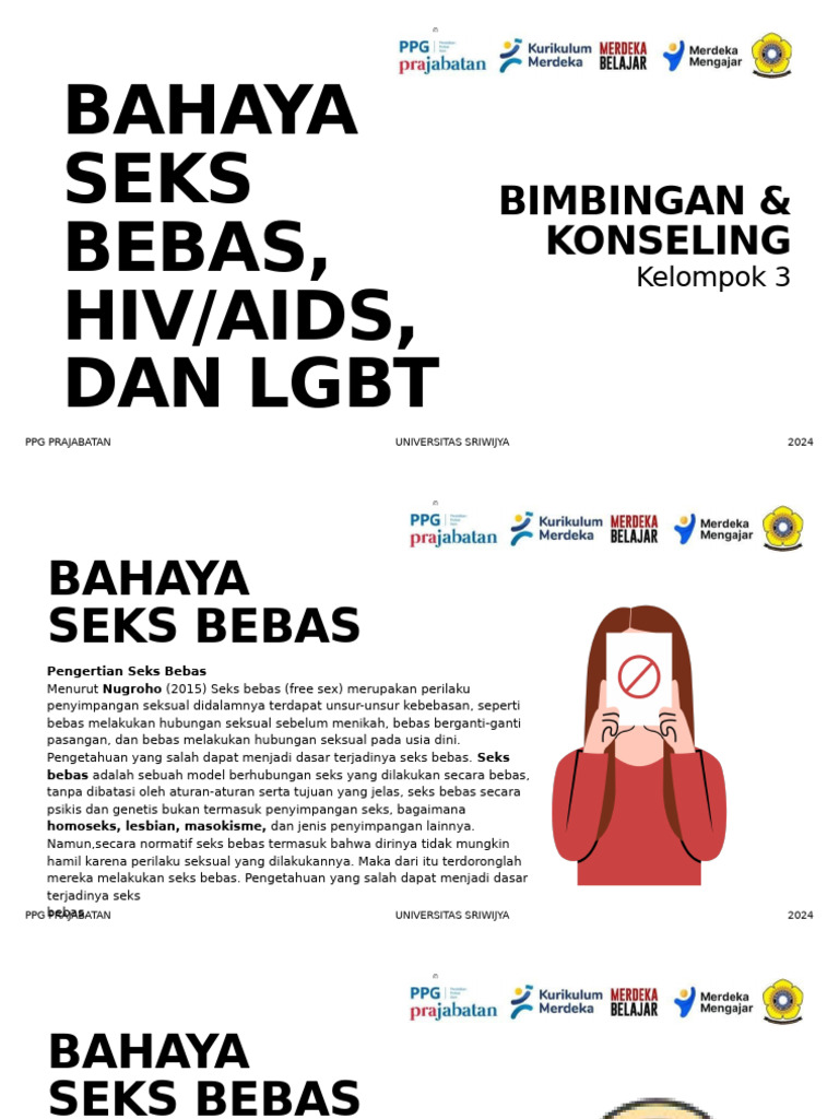 Bahaya Seks Bebas, Hivaids, Dan Lgbt | PDF
