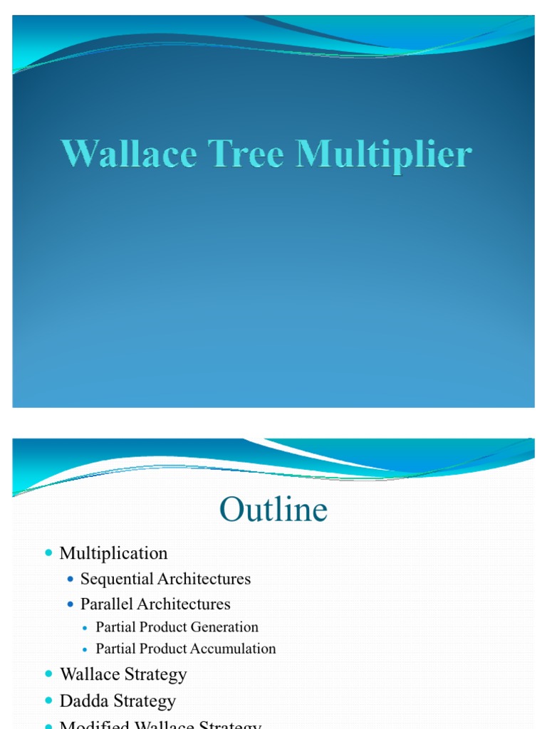Wallace Tree Multiplier