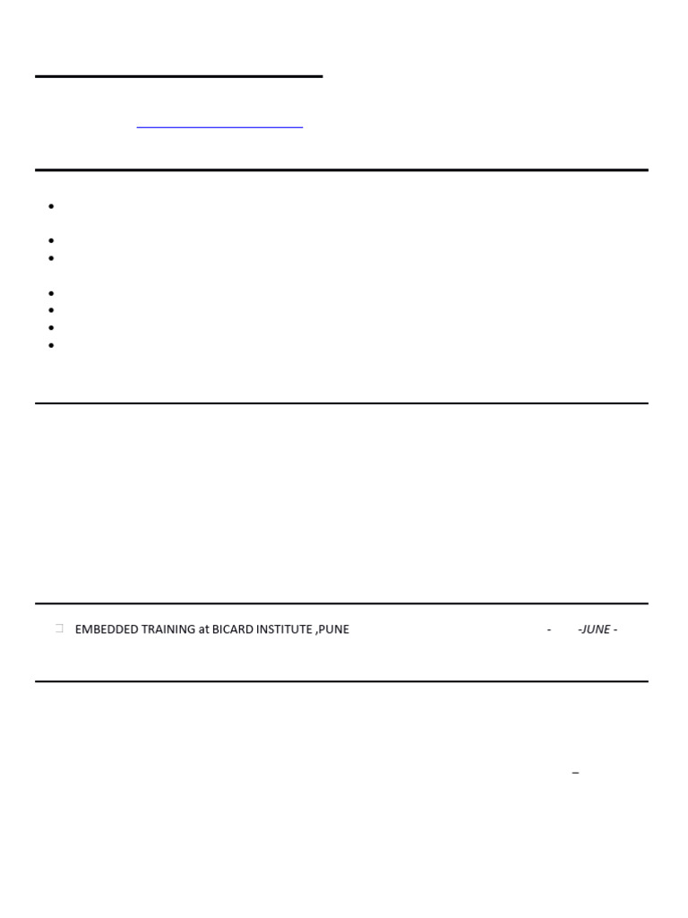 NehalBhingare Resume | PDF | Fuze | Computing