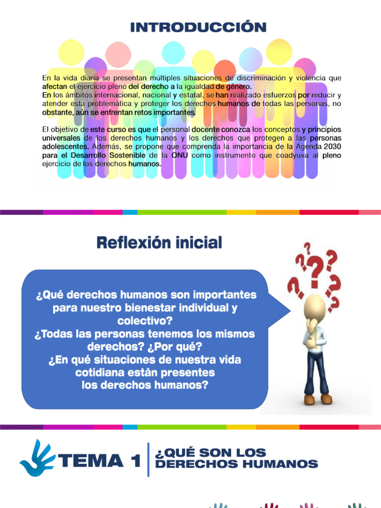 Derechos Humanos: Esenciales y Universales | PDF