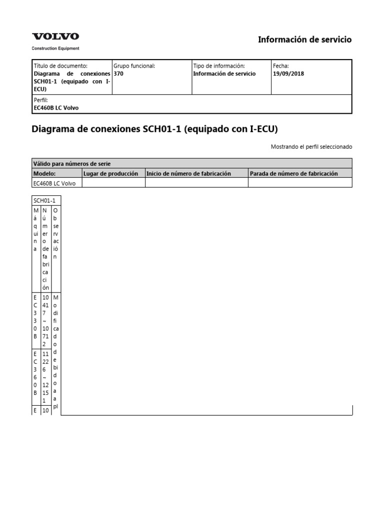 Diagrama de conexiones SCH01-1 (equipado con I-ECU) | PDF