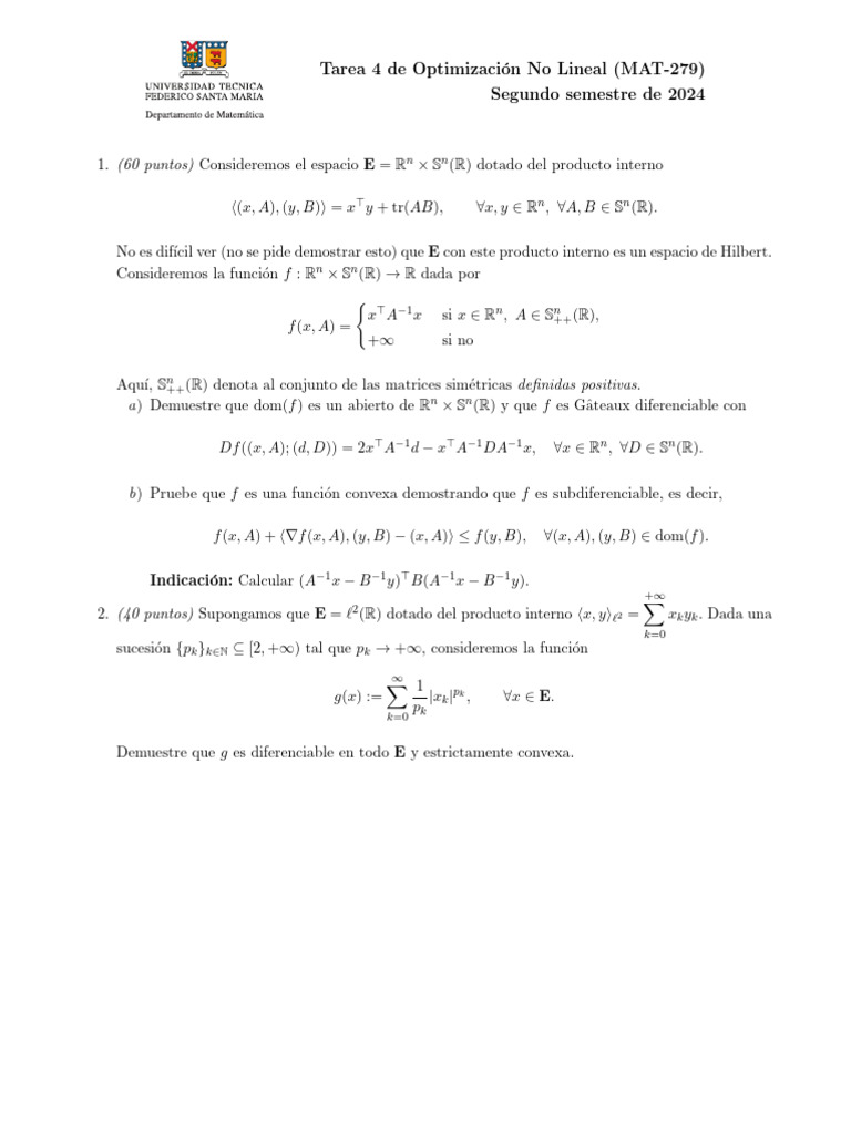 Tarea 4 MAT-229 2024-2 | PDF