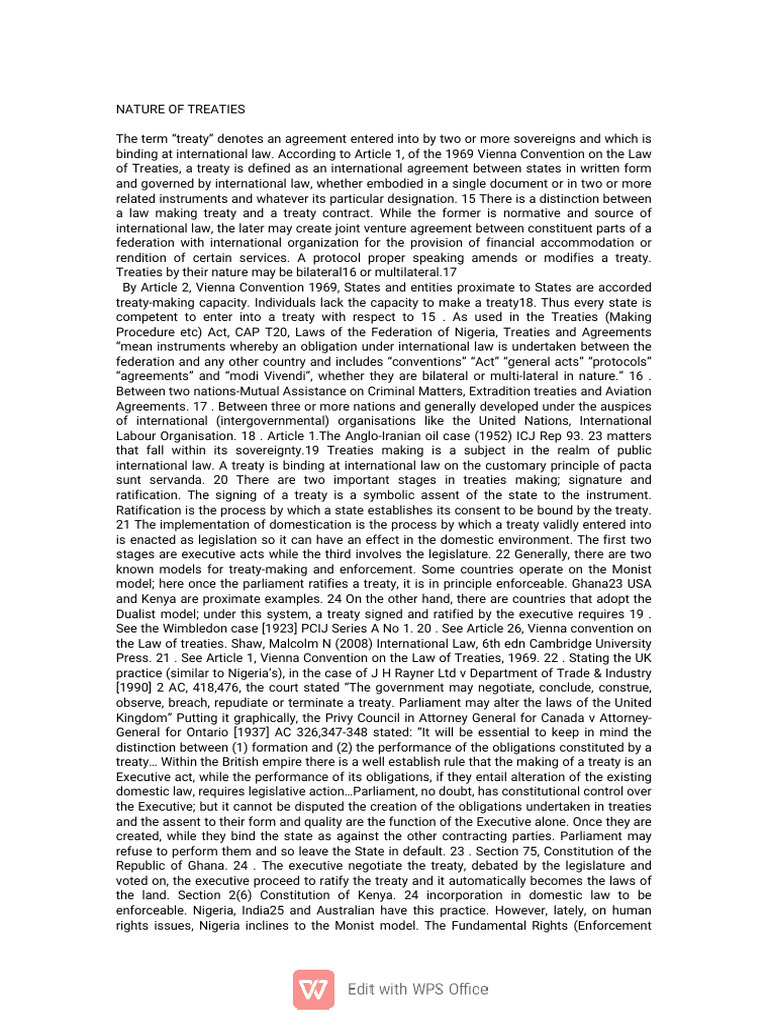 1.International-WPS Office(2) | PDF | Treaty | International Law