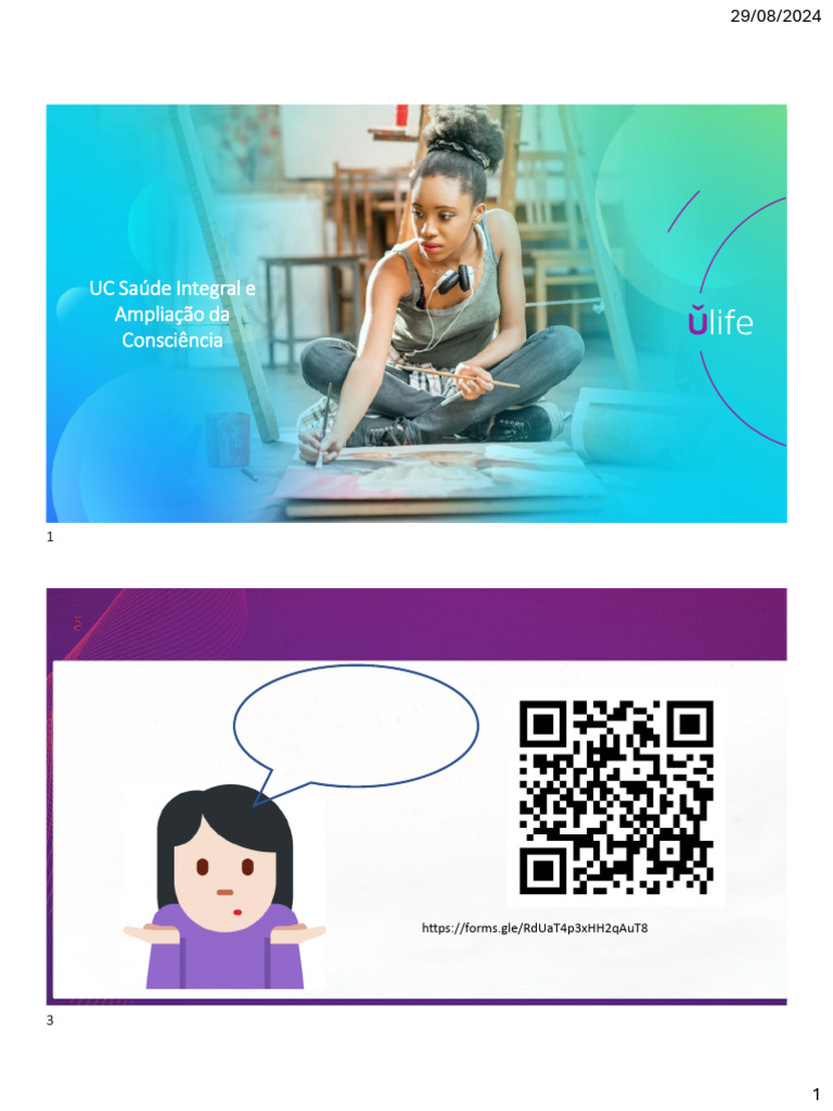 Aula 2- Uni 1 NATHALIA Saúde Integral - sexta | PDF | Obesidade | Obesidade abdominal