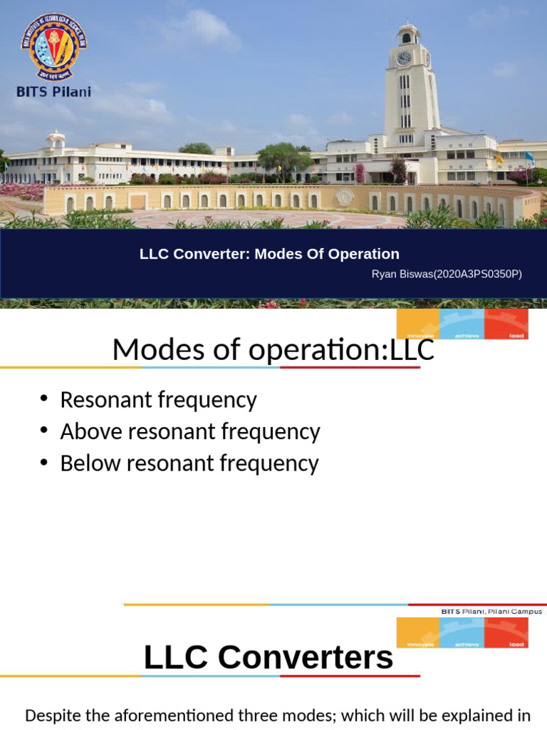 LLC Converter Operation Modes Explained | PDF | Rectifier | Resonance