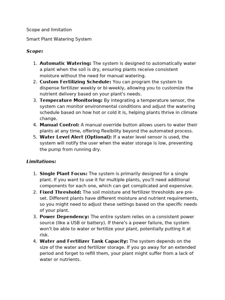 Scope-and-limitation | PDF