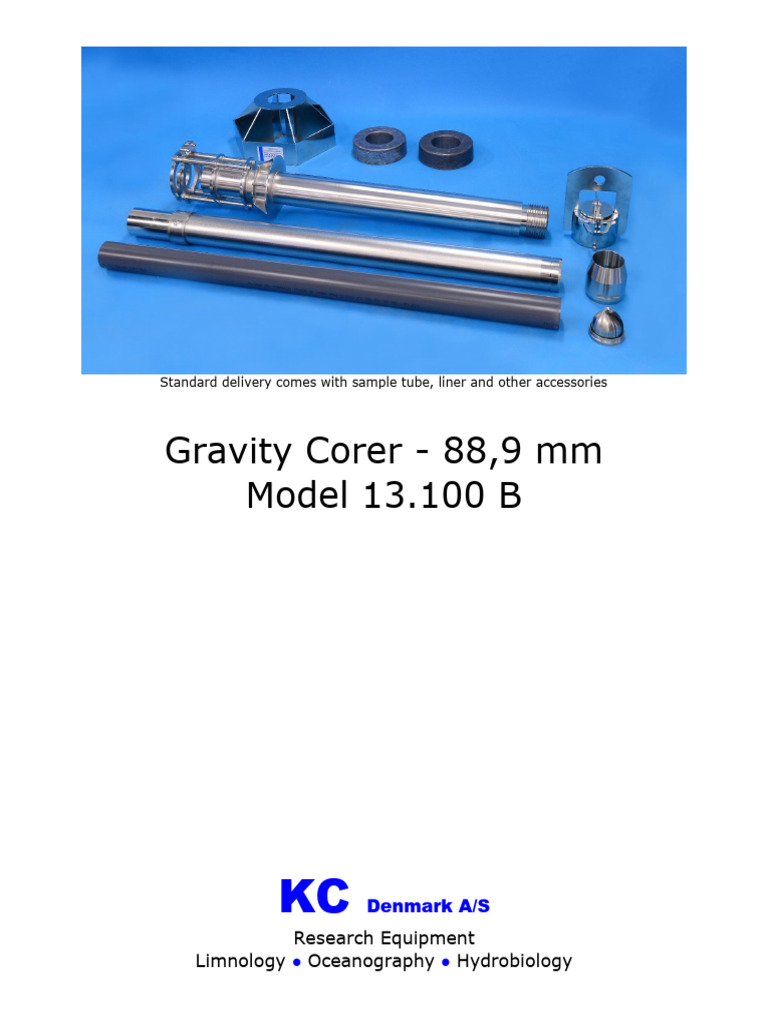 13.100 - Gravity Corer - Ø88,9 MM | PDF | Cargo