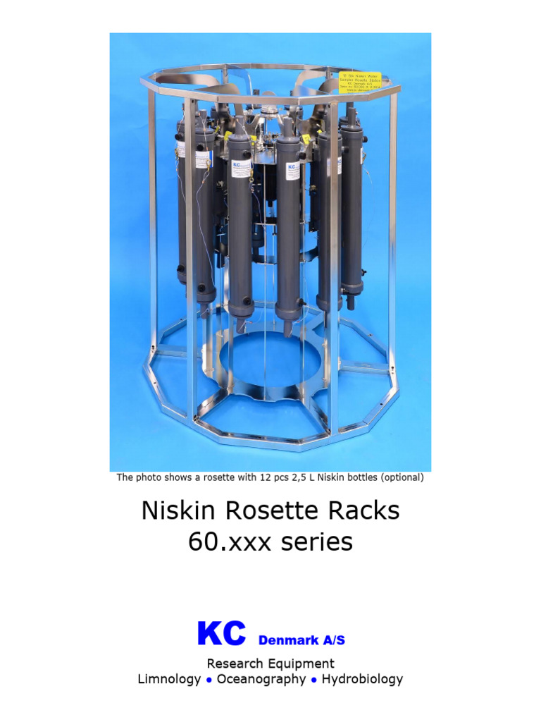 60.000 - Niskin Rosette Racks For 6, 12 or 24 Niskin Bottles | PDF ...
