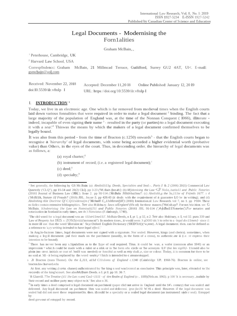 Legal Documents | PDF