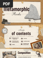 Metamorphic Rock Textures Explained | PDF | Minerals | Rock (Geology)
