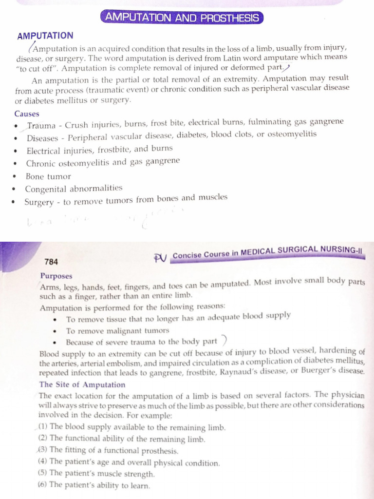 AMPUTATION | PDF
