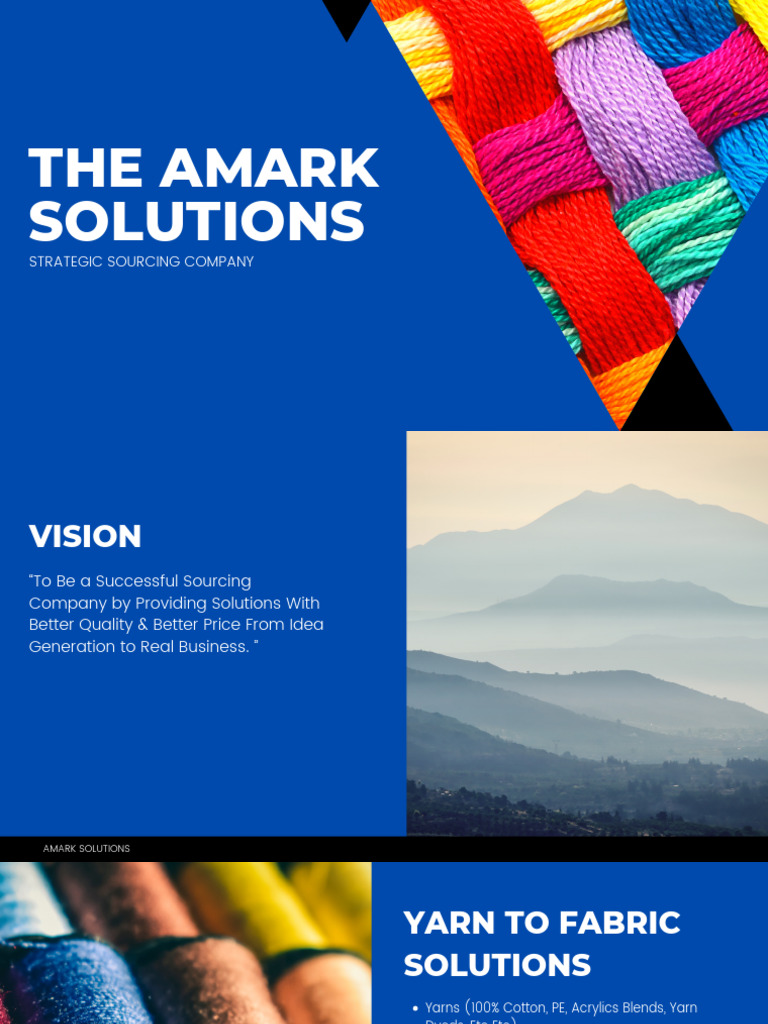 Amark Solutionsf1 | PDF | Textiles | Dyeing