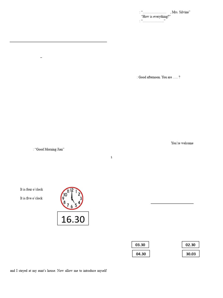 English Exercise and Core For PSAS Ganjil 2024 | PDF