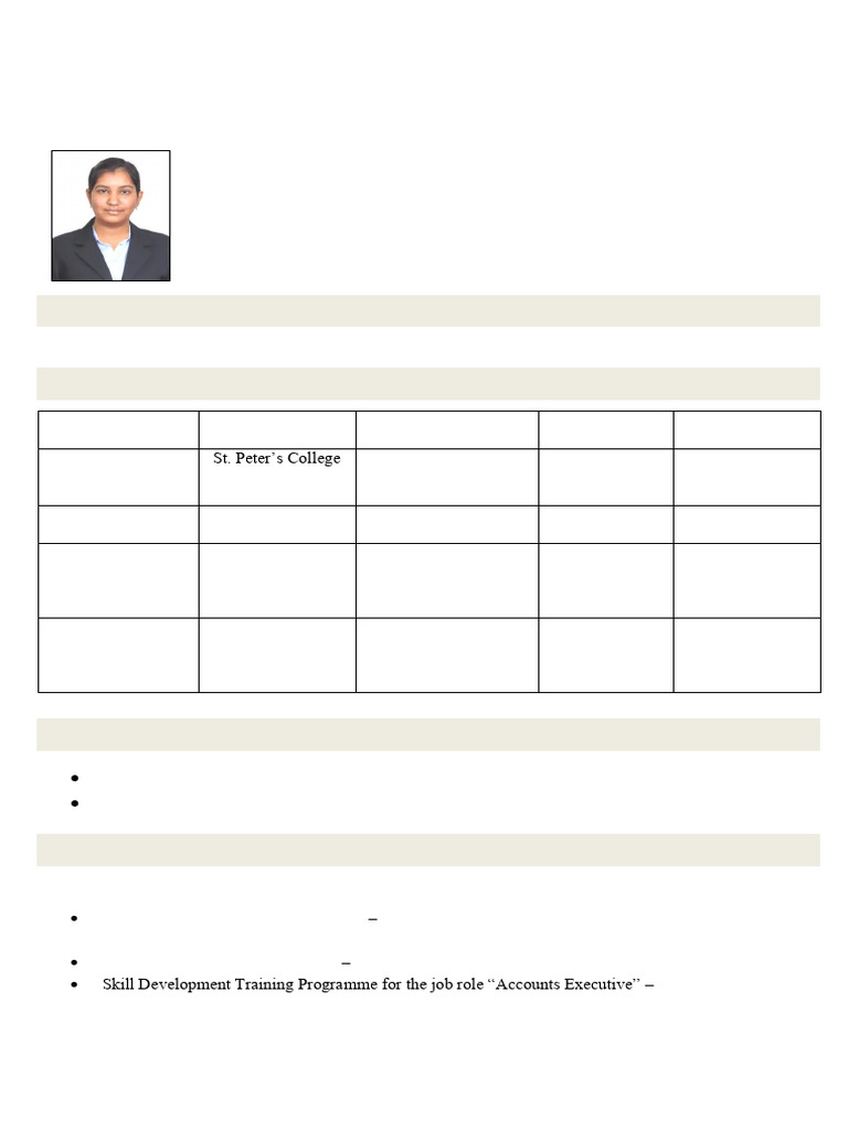 Lavanya CV Updated | PDF