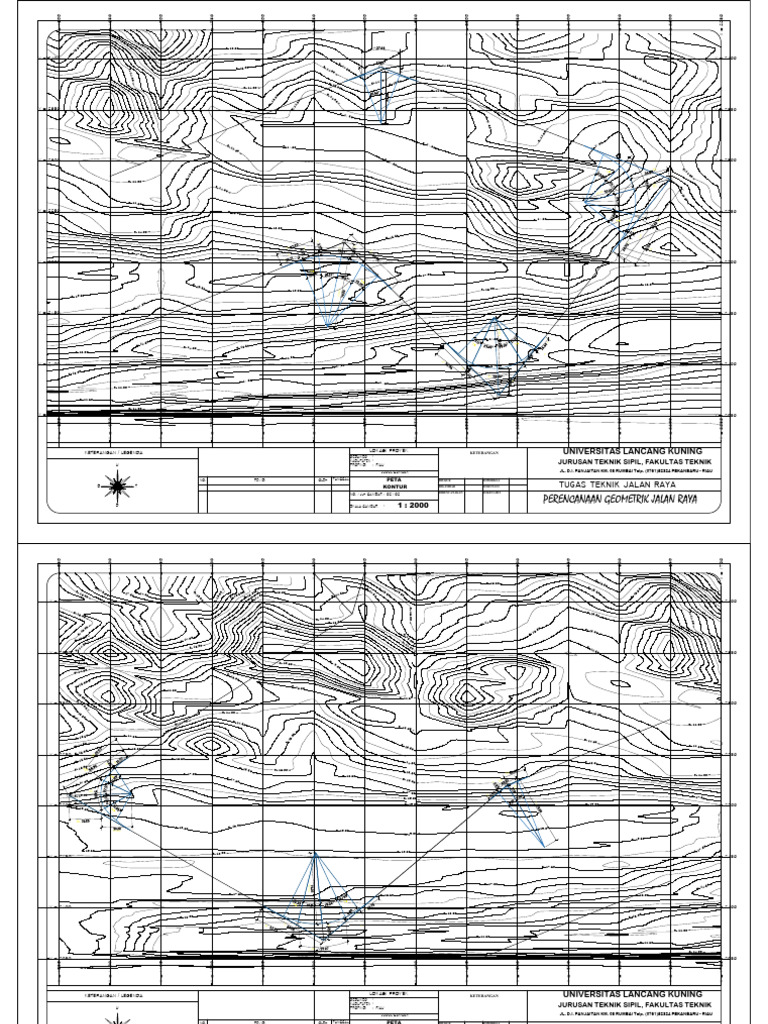 Tikungan Kontur | PDF