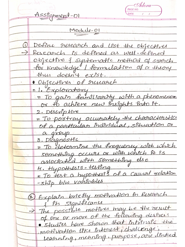 RM&IPR Assignment | PDF